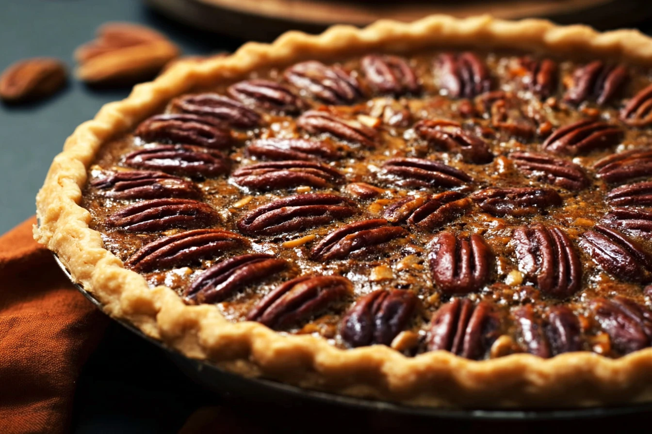 Thanksgiving Pecan Pie with Brazil Nuts | Holiday Dessert