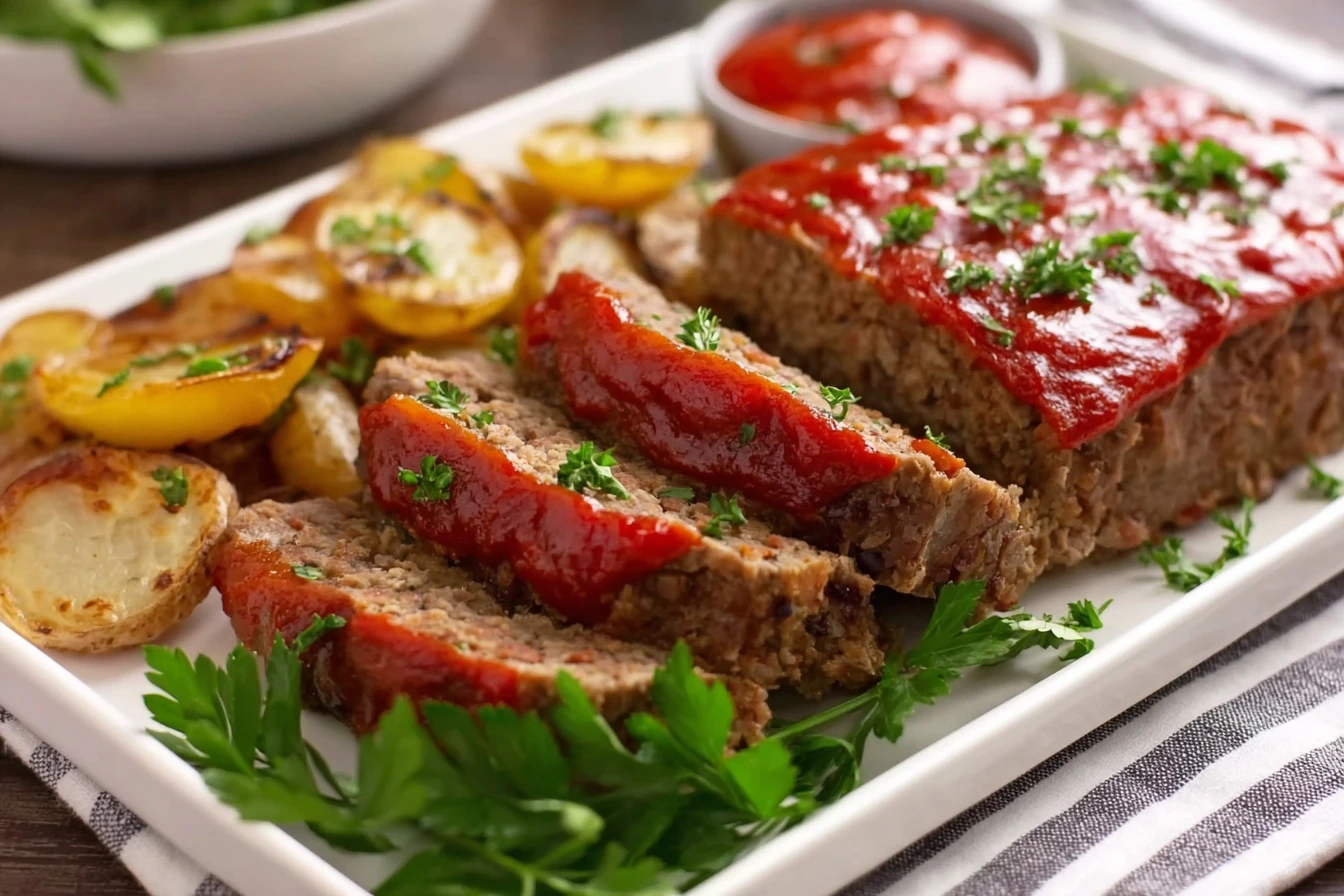 Delicious Baked Meatloaf | Easy Family Dinner in the Oven