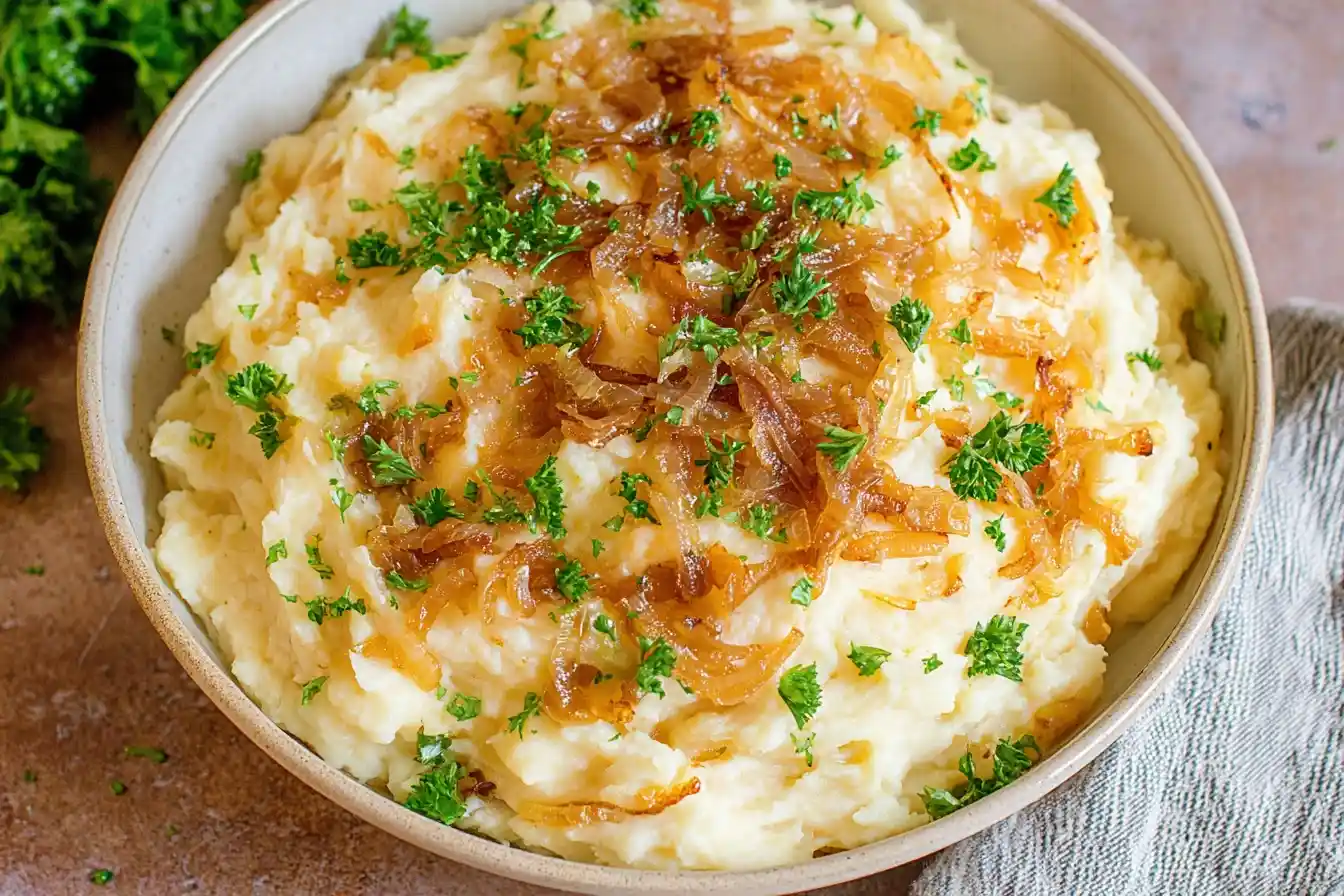 Slow Cooker Mashed Potatoes | Easy Creamy Comfort Side Dish
