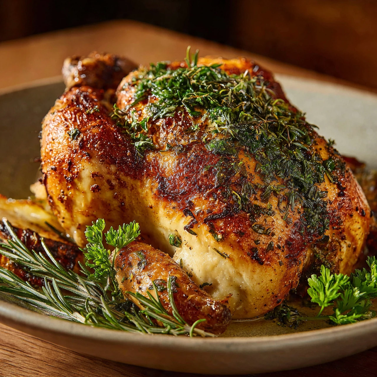 Lemon-Garlic Roasted Chicken | Bright Flavor, Big Comfort