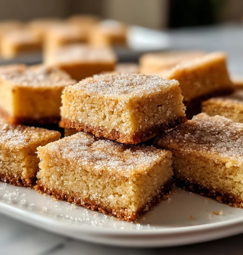Easy Almond Flour Sugar Cookie Bars - Healthy Dessert