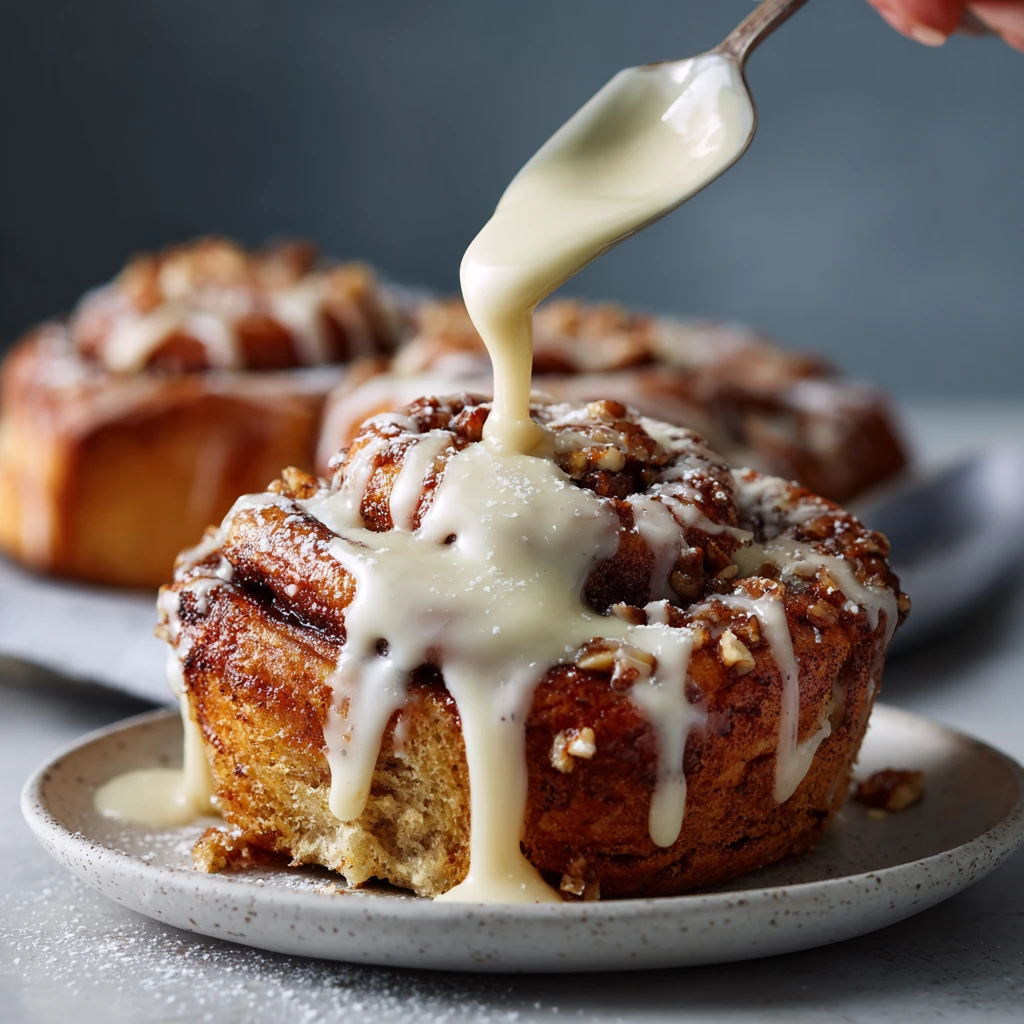 Easy Banana Bread Cinnamon Rolls - Homemade Breakfast
