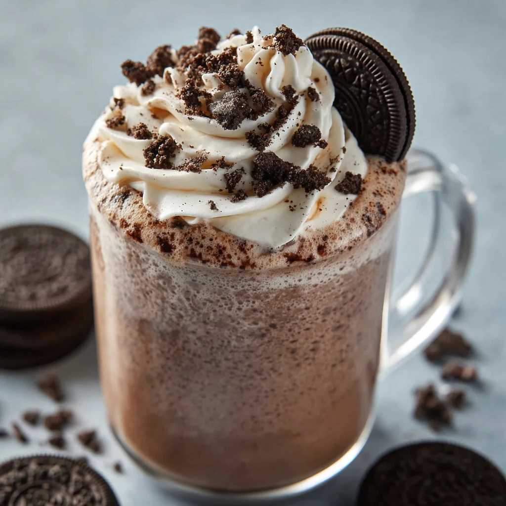 Easy Oreo Hot Chocolate - 5 Minute Recipe