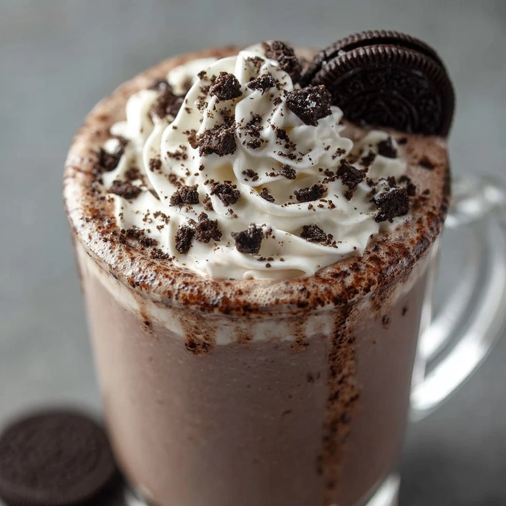 Easy Oreo Hot Chocolate - 5 Minute Recipe