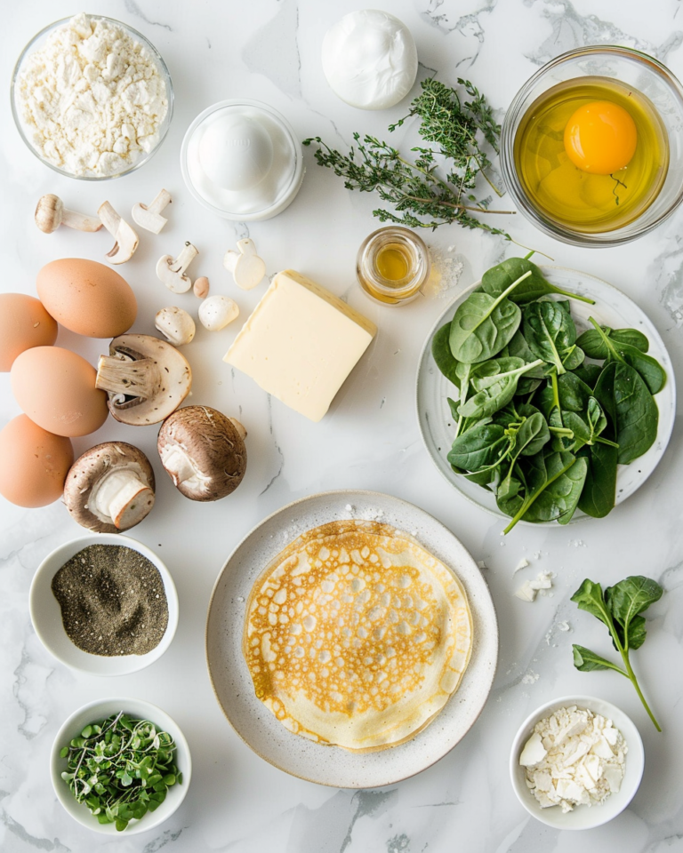 Savory Crepes Recipe | Easy French Breakfast or Brunch